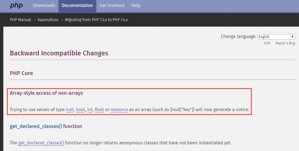 在 Php 746 中报错:trying To Access Array Offset On Value Of Type Bool 的修复 永夜