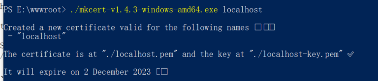 在 Windows 10 的本地环境配置 HTTPS(https://localhost)，基于 mkcert – 永夜