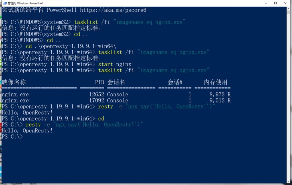 在 Windows 10 下的 OpenResty 的安装部署，同时支持运行 PHP、Lua 两种语言 – 永夜